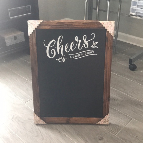 Accents | Cheers Signature Sign | Poshmark